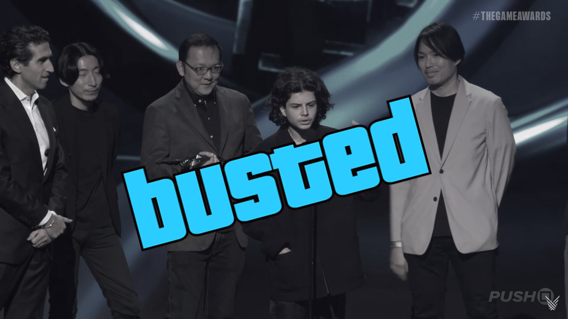 Busted! The Game Awards Stage Invader Arrested After Bill Clinton ...