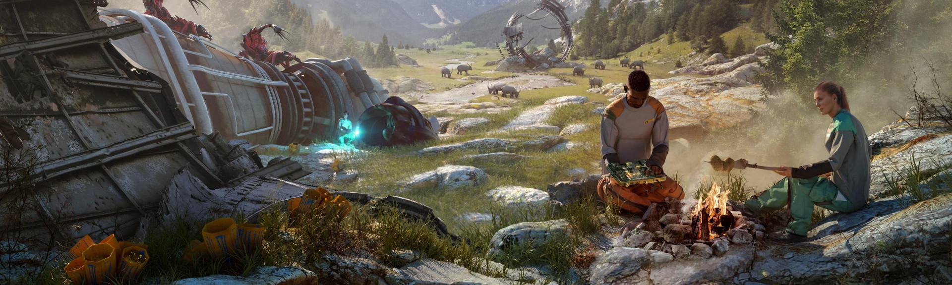 Stranded: Alien Dawn (2023) | PS5 Game | Push Square