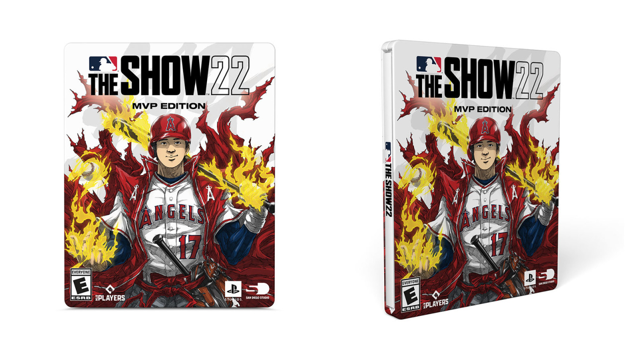 MLB The Show 22 s PS5 PS4 Steelbook Is Absolutely On Fire Push Square