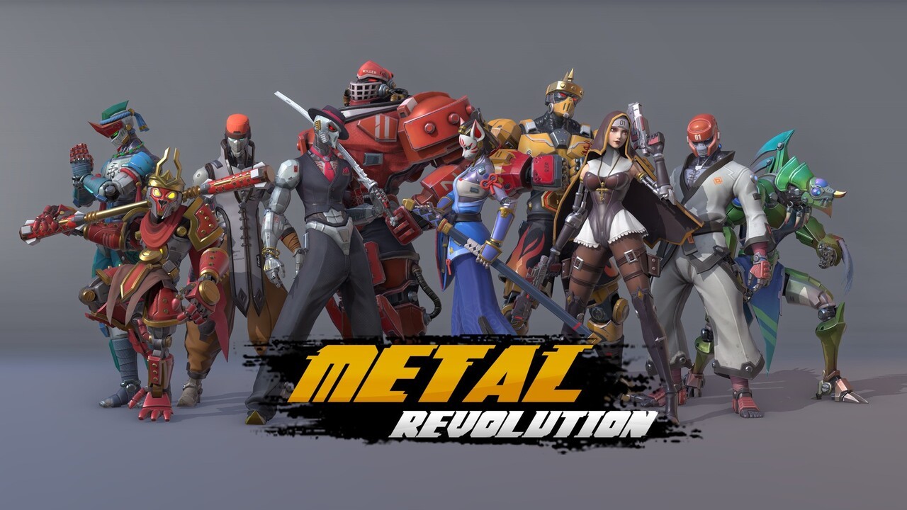 Robot-Themed Brawler Metal Revolution Trades Paint on PS4 | Push Square