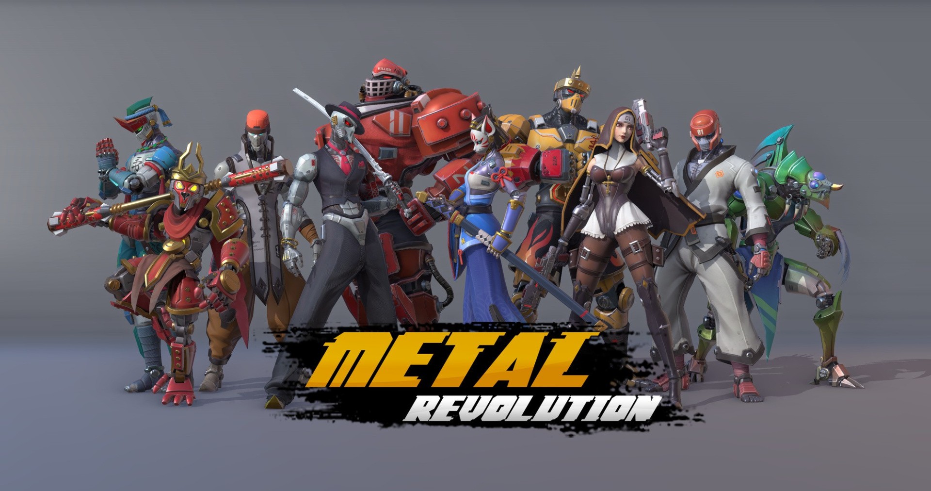 Robot-Themed Brawler Metal Revolution Trades Paint on PS4 | Push Square