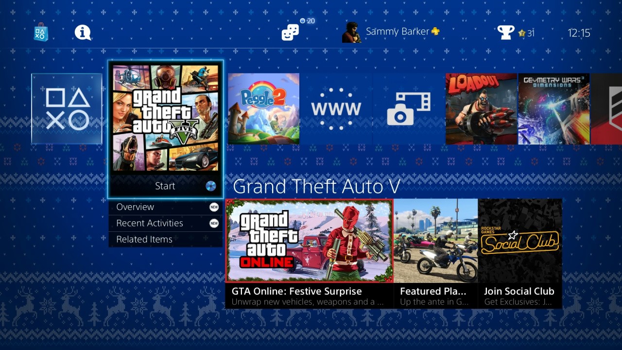'Tis the Season - Sony Hands Out Free Xmas PS4 Themes - Push Square