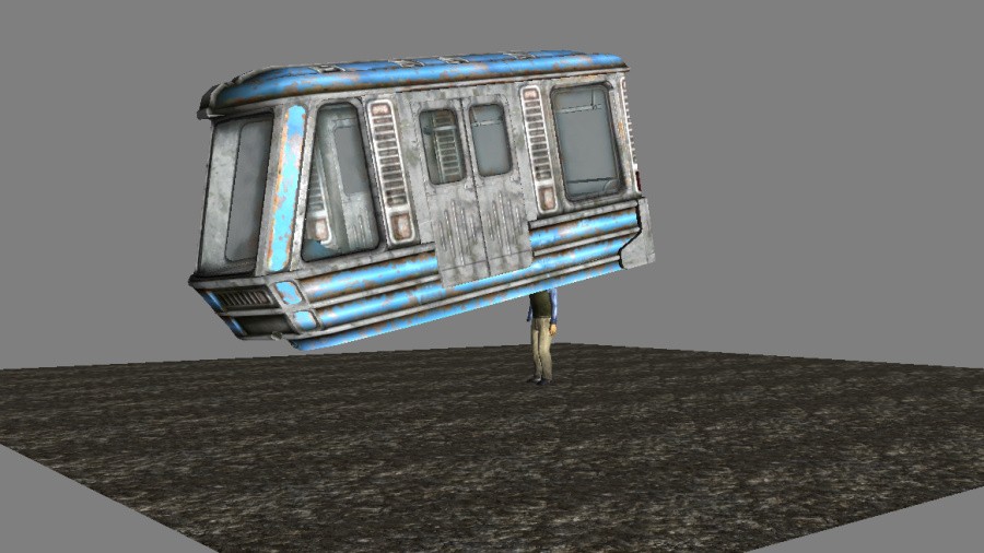 Weirdness: The Horrific Truth Behind Fallout 3's DLC Train - Push Square