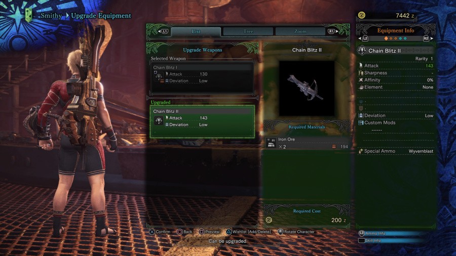 Monster Hunter: World Weapons - All Light Bowguns, Upgrade Trees, and ...